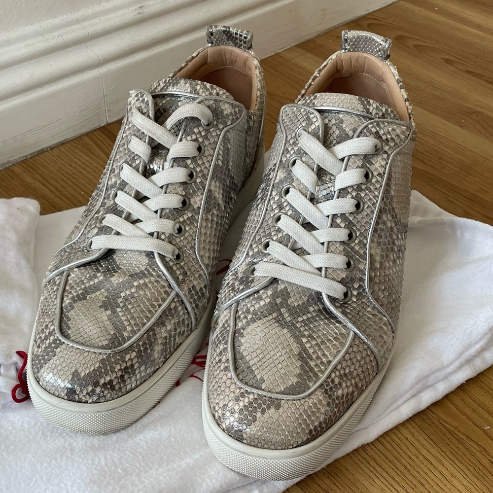 Christian Louboutin Rantalow Python - Gem